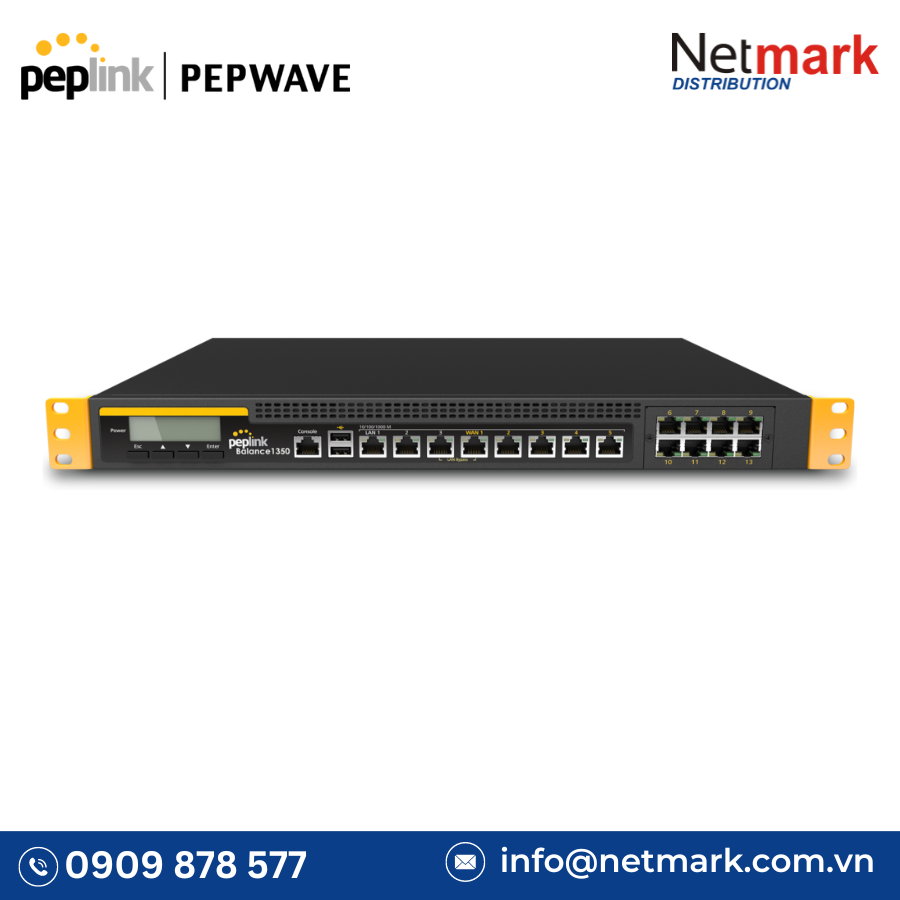 Peplink Balance Two | Cân bằng tải giá tốt cho doanh nghiệp SMEs