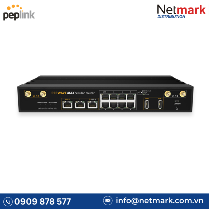 SD-WAN Router 4G/ 5G Peplink - Netmark Distribution